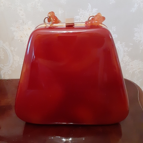 Bags | Vintage Hard Shell Tortoise Purse | Poshmark